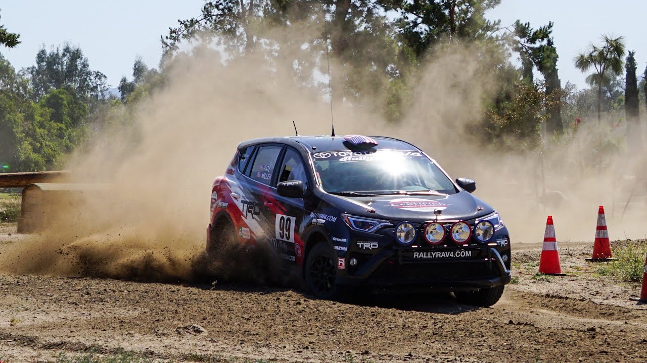 Toyota Rally RAV4 Hot Lap with Ryan Mille: In-Car POV - YouTube