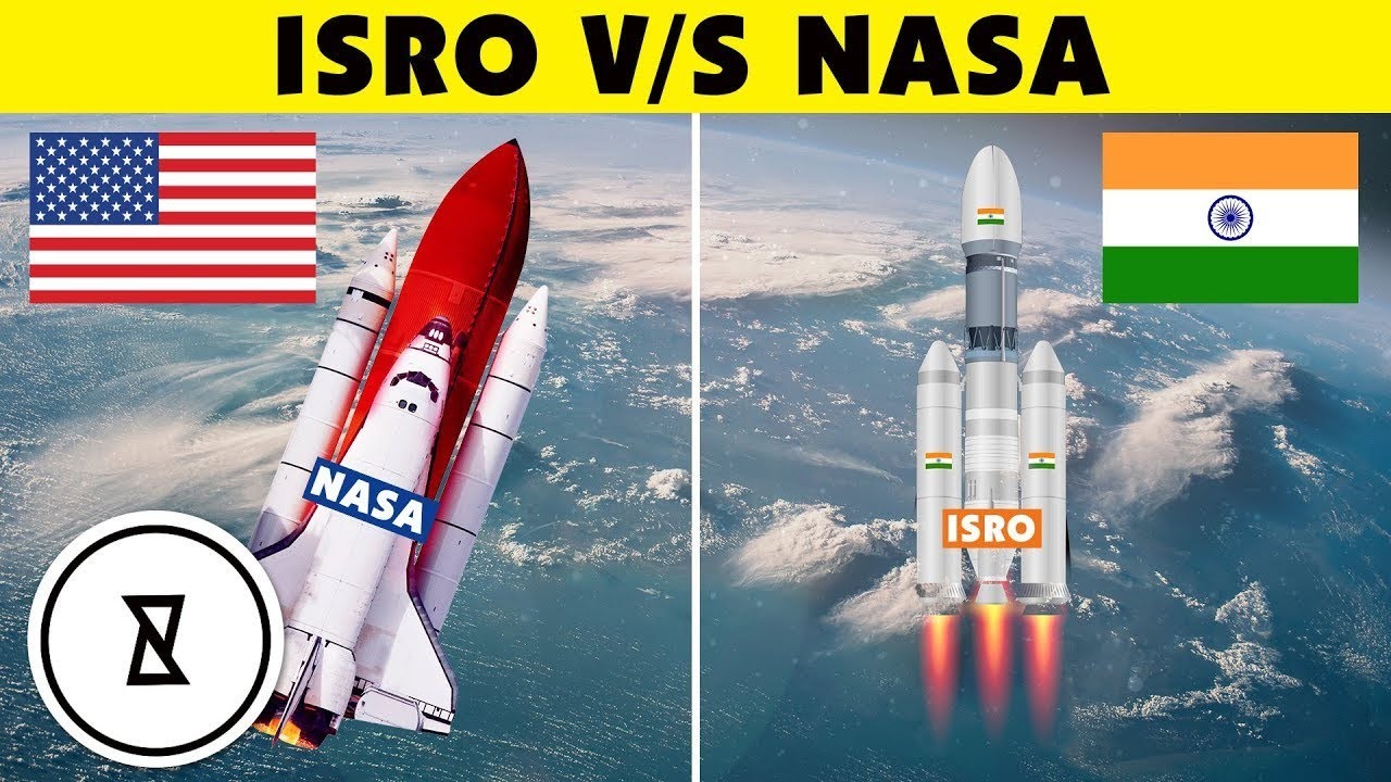 ISRO🆚 NASA 🇺🇸🚀 A Comparative Journey into SpaceISRO vs NASA #isro#nasa ...