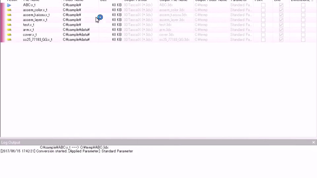 [3DTascalX] 3D data batch conversion - YouTube