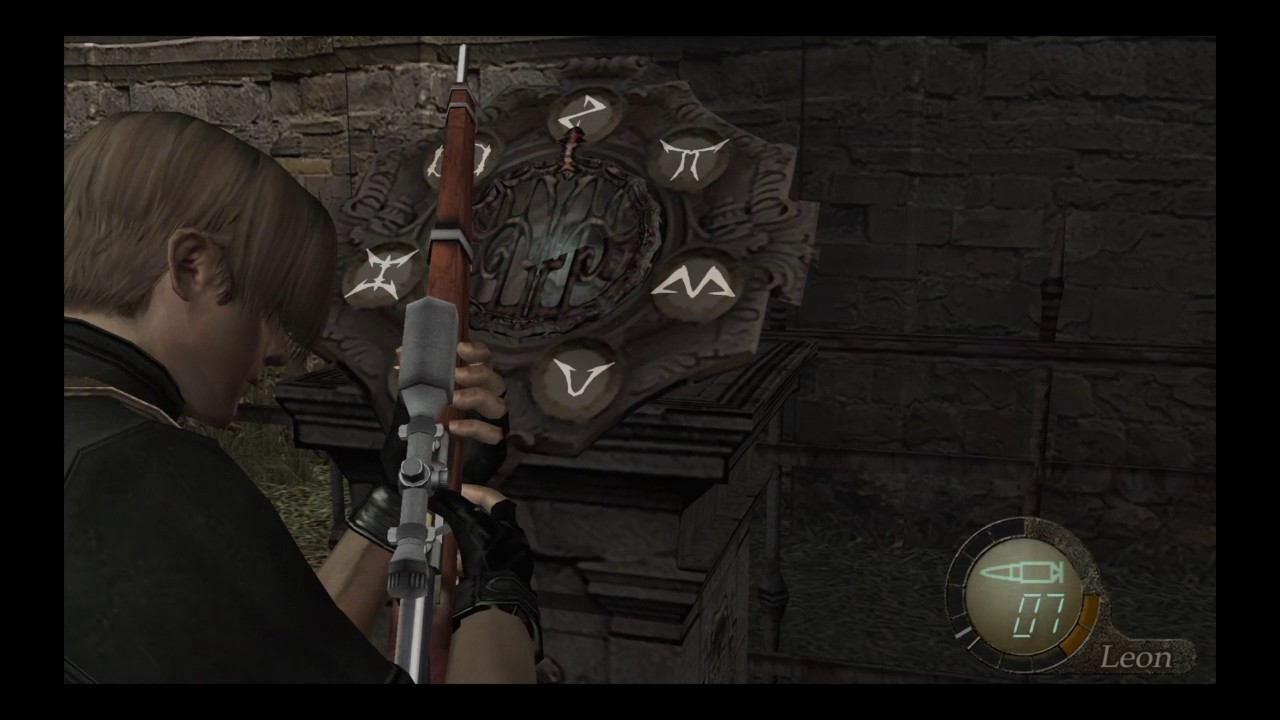 RE4 cemetery and birds - YouTube