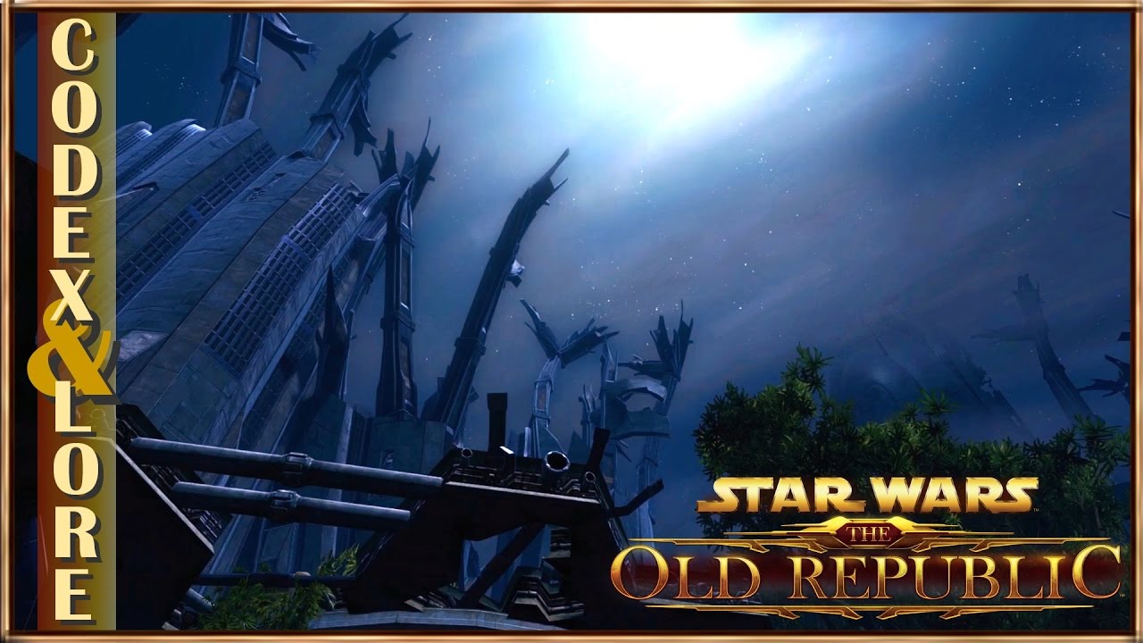 SWTOR Codex Entries & Lore [Taris] [Sith Inquisitor] - YouTube
