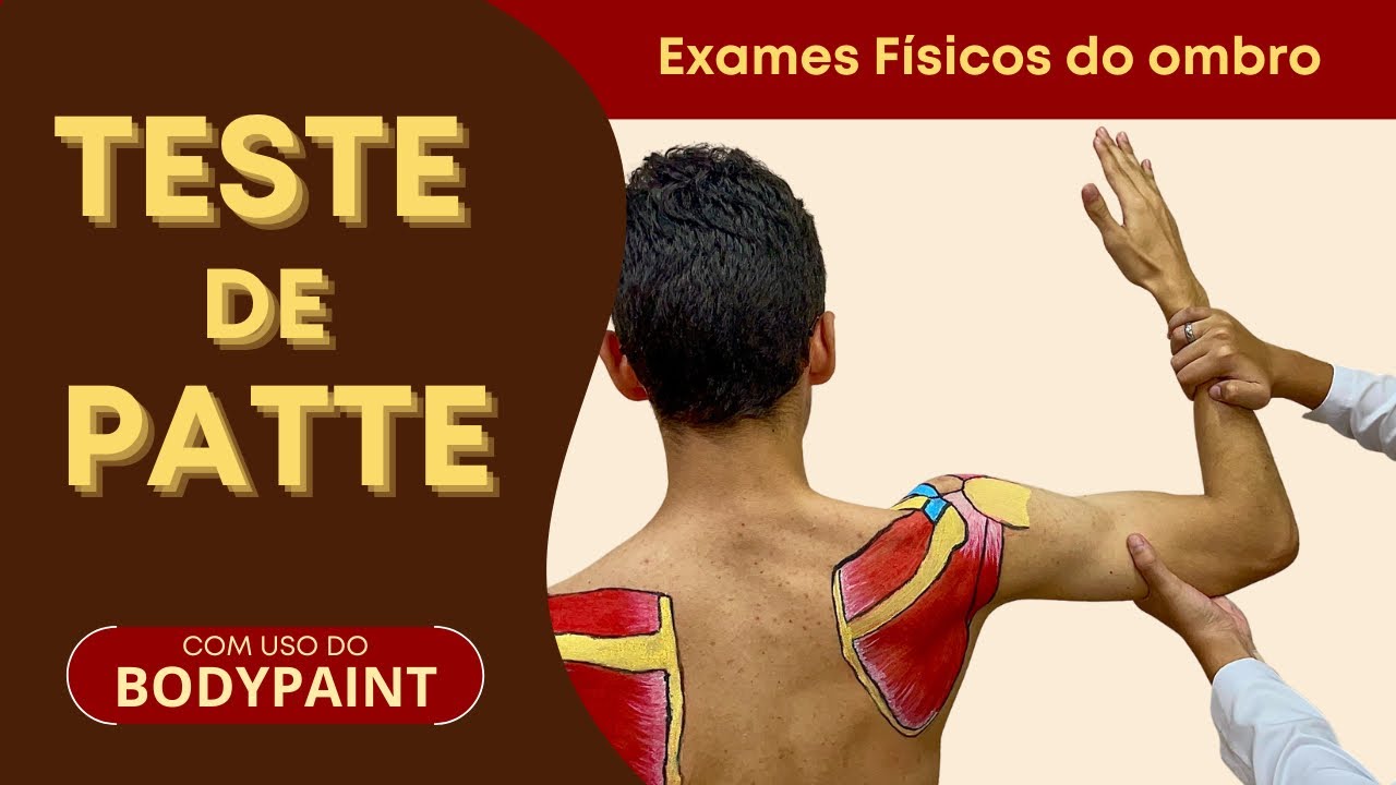 Teste de Patte ou Infraespinal - EXAMES FÍSICOS DO OMBRO COM O USO DO ...