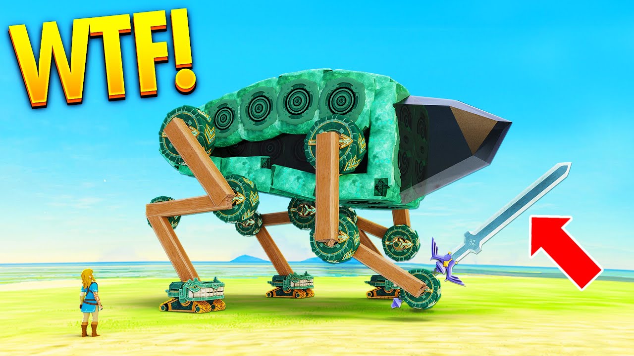 Zelda TotK *CRAZIEST* Builds of the MONTH! 🤯 (July) - YouTube