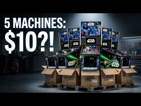 Get 5 Pinball Machines for $10?! | This Month's Pinball Market April 2026