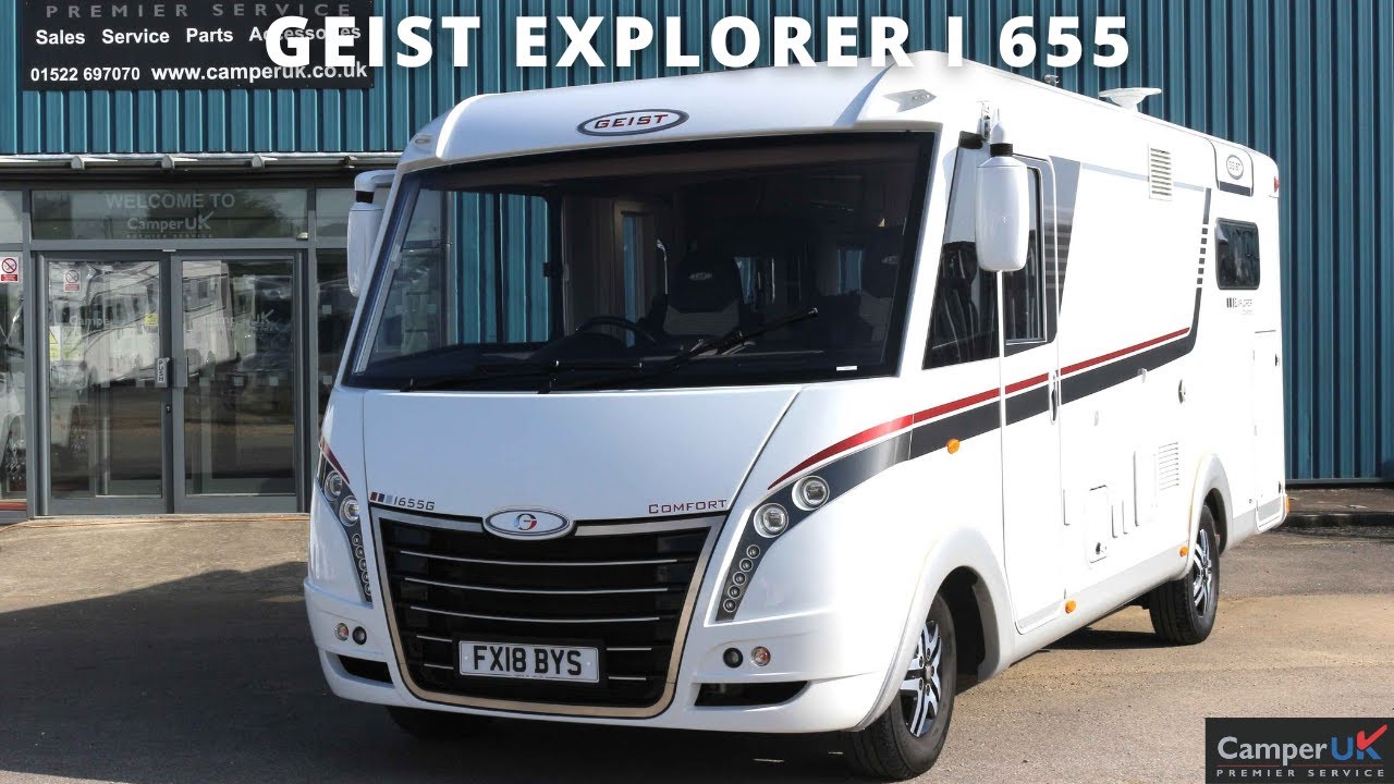 Geist Explorer I 655 Motorhome For Sale at Camper UK - YouTube