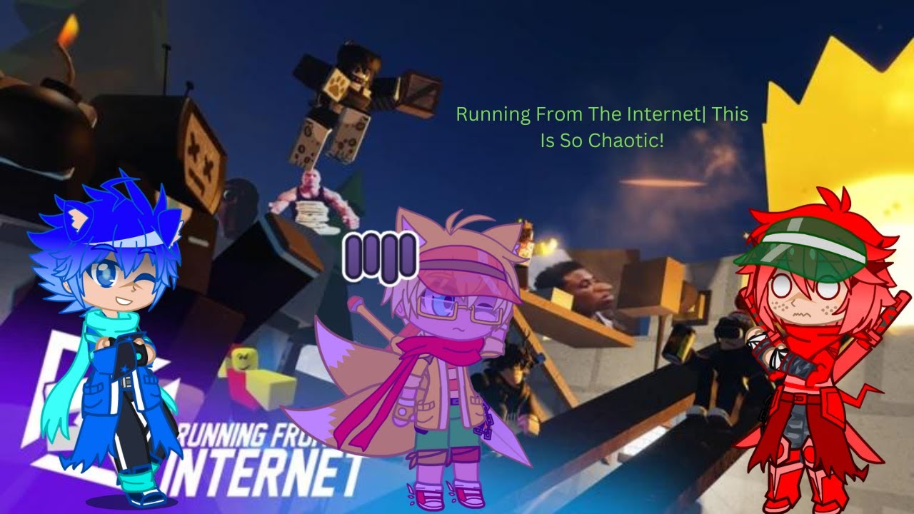 Running from the Internet | This is so chaotic!! - YouTube