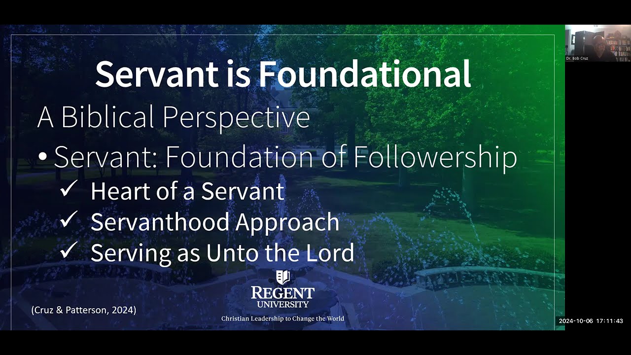 2 ARR, Servant Followership The Nobility of Leading and Following as ...