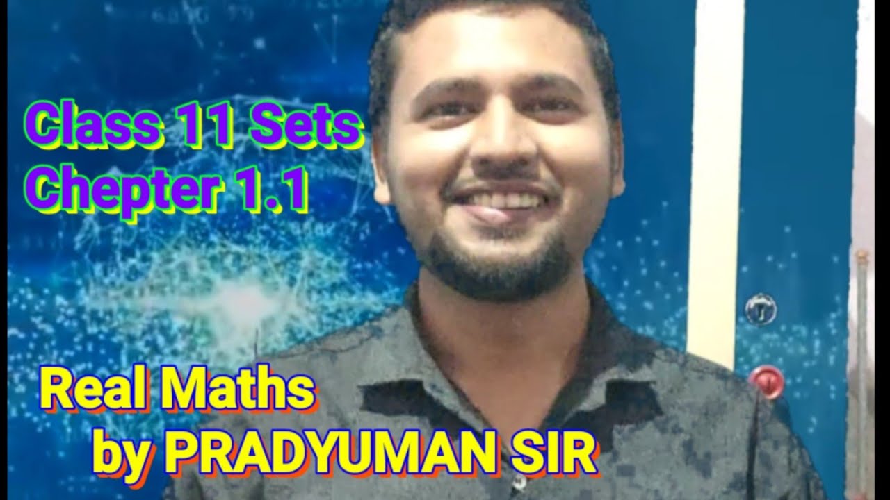 Class 11 math by pradyuman Sir - YouTube