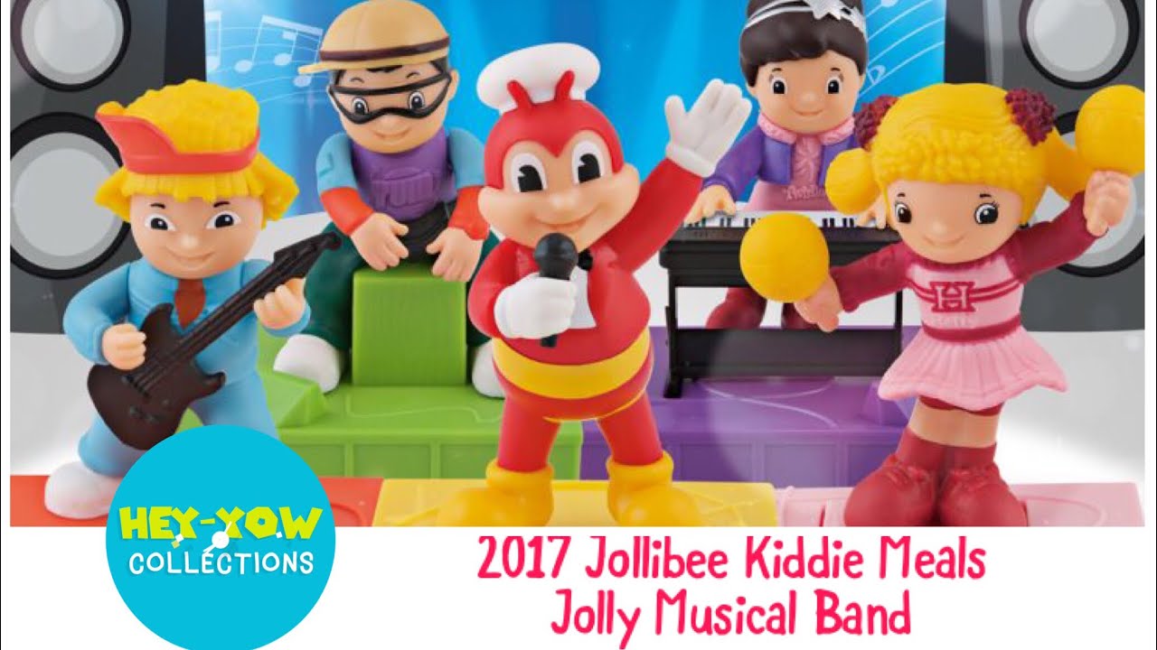 2017 Jolly Musical Band from Jollibee Kiddie Meals - YouTube