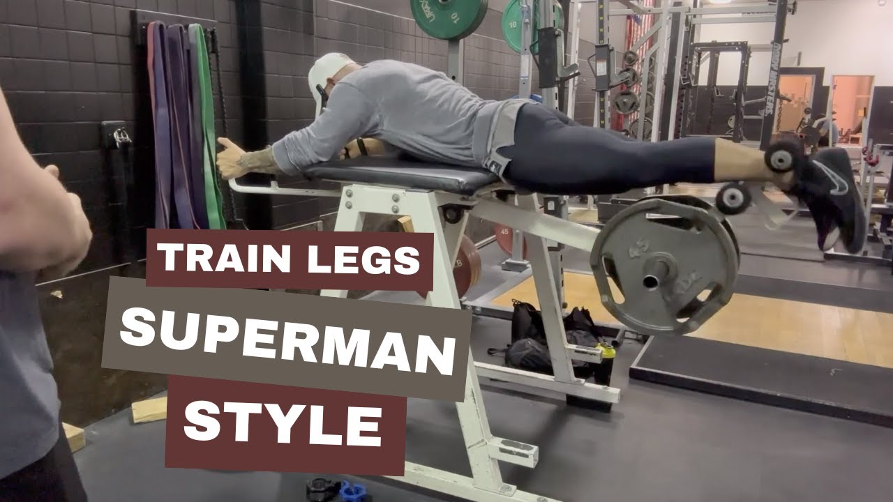 Train like SUPERMAN 🦸‍♂️ Winter bulk with IFBB Pro | Legs - YouTube