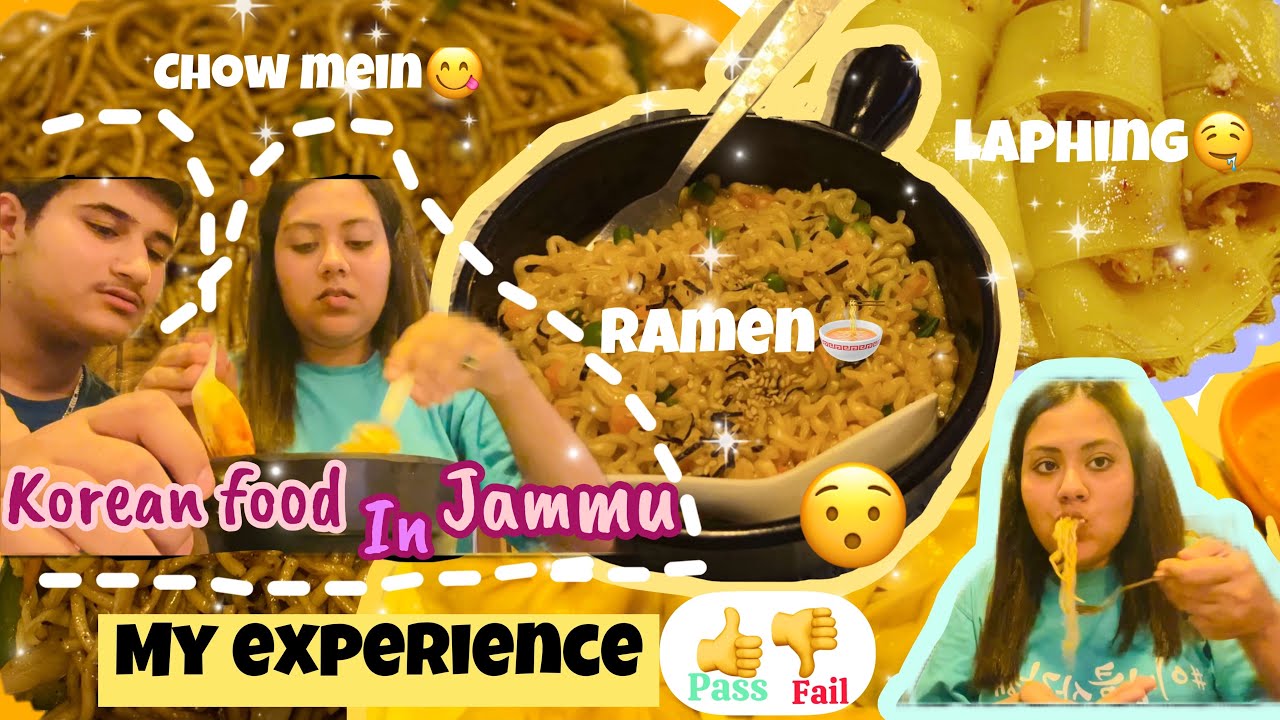 The Best Korean/Ladakhi food in Jammu🤔? Ft. Zanskar Doksa - YouTube