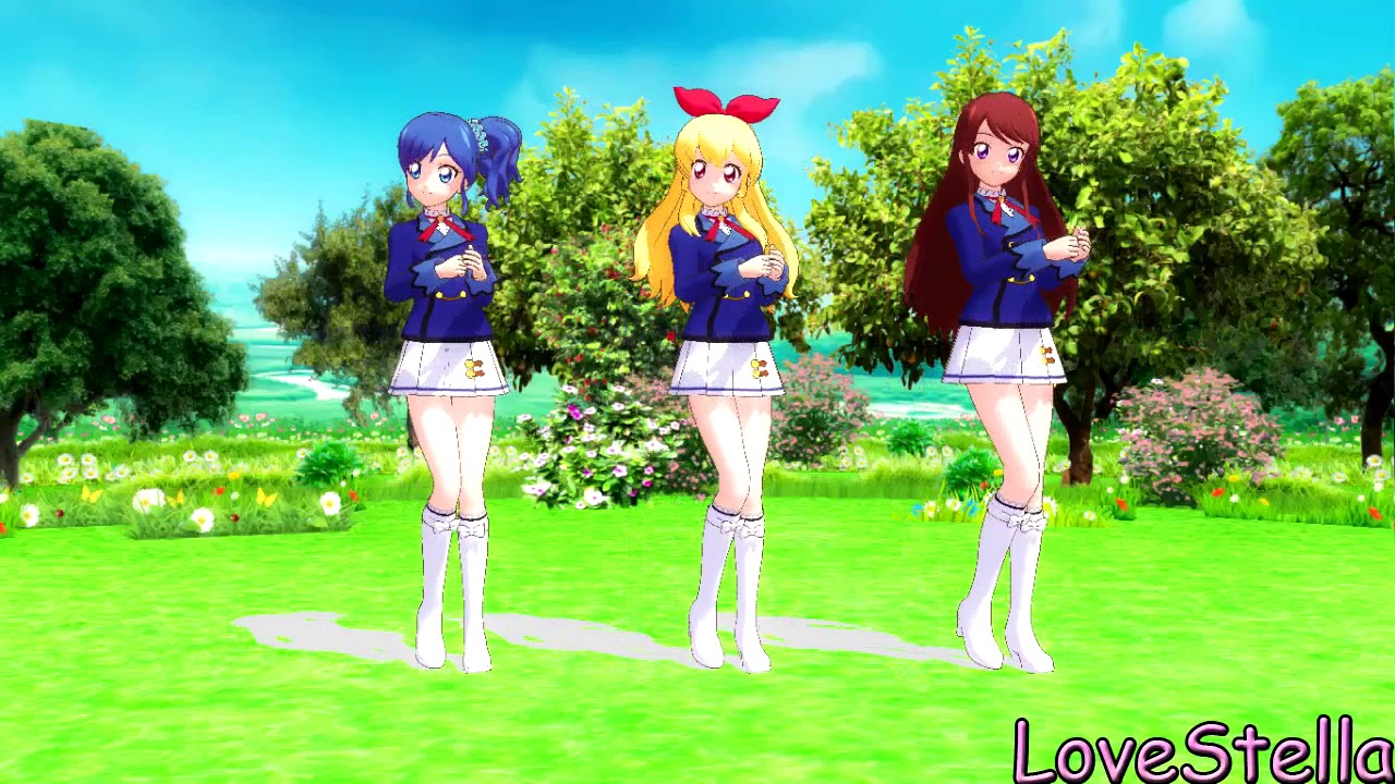 MMD-Aikatsu-Miracle-tto ♥ Link Ring!(Healin' Good ♥ ending1) - YouTube