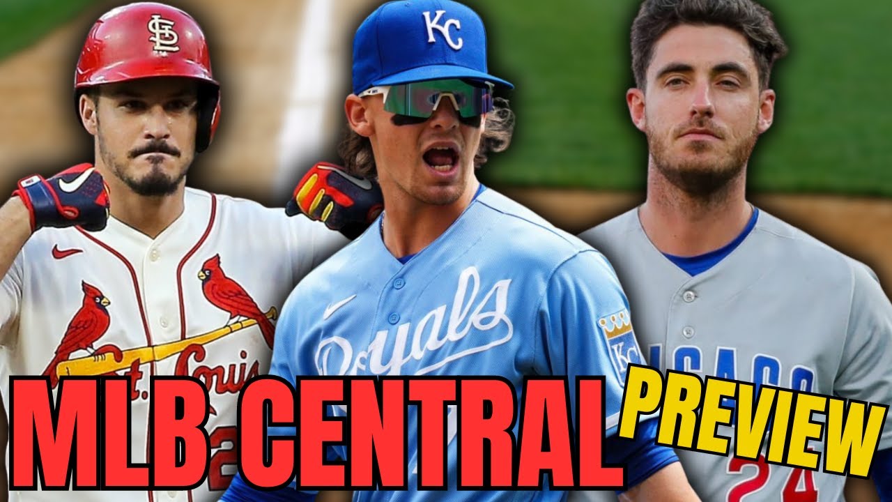 MLB Season Preview & Predictions: AL/NL Central Edition - YouTube