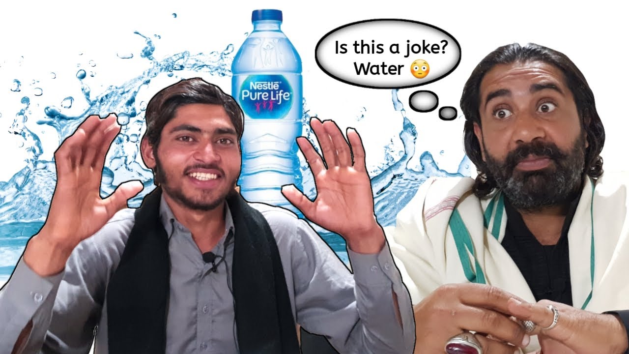 Tribal People Try Water First Time In Life | Villagers Drink Water ...