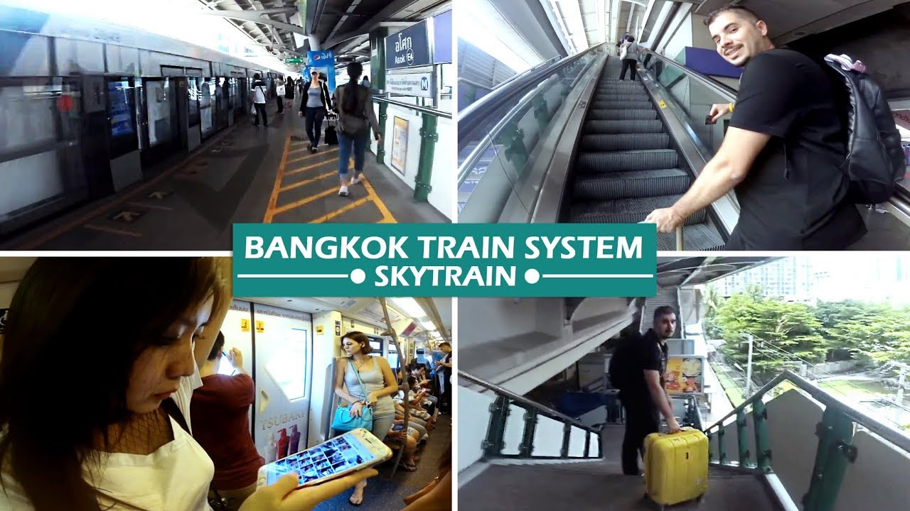 Bangkok Train System | BTS Skytrain - YouTube