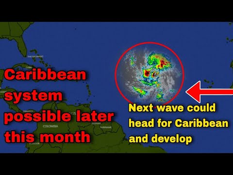 Next hurricane (NIGEL) forming • Caribbean system possible late Sept ...
