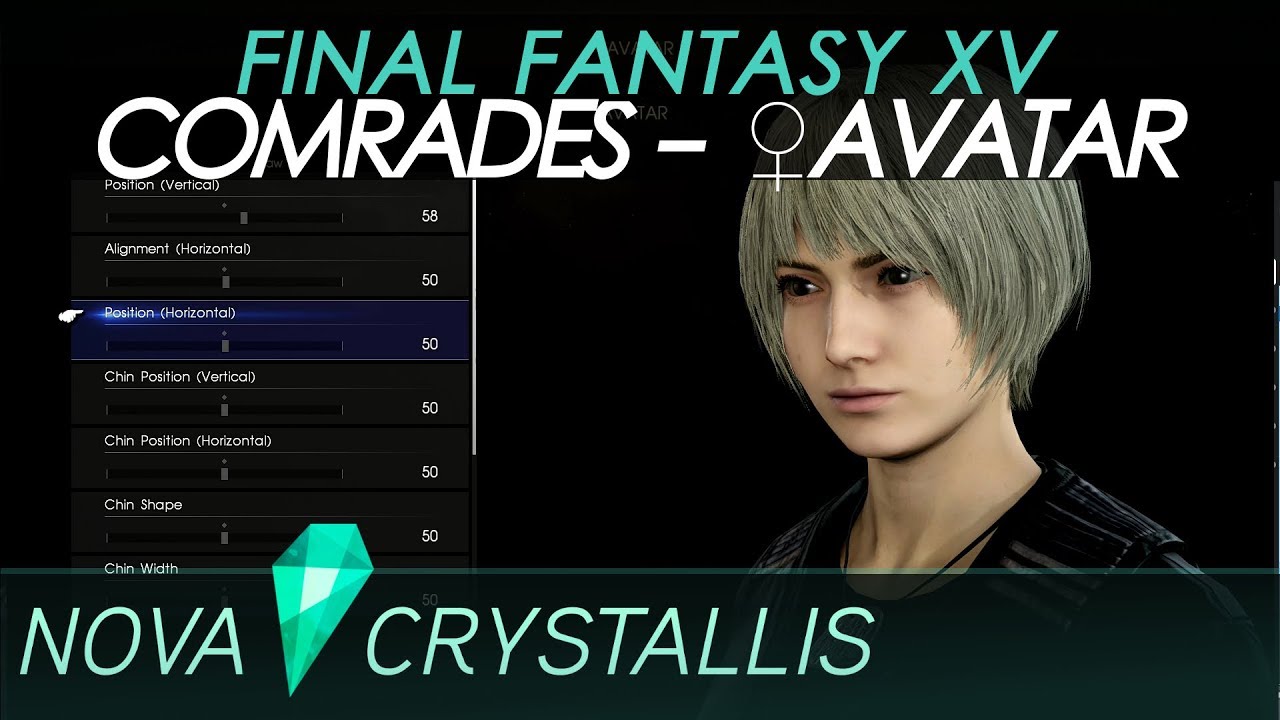 Final Fantasy XV Comrades • Closed Beta Test - Female Avatar Creation ...