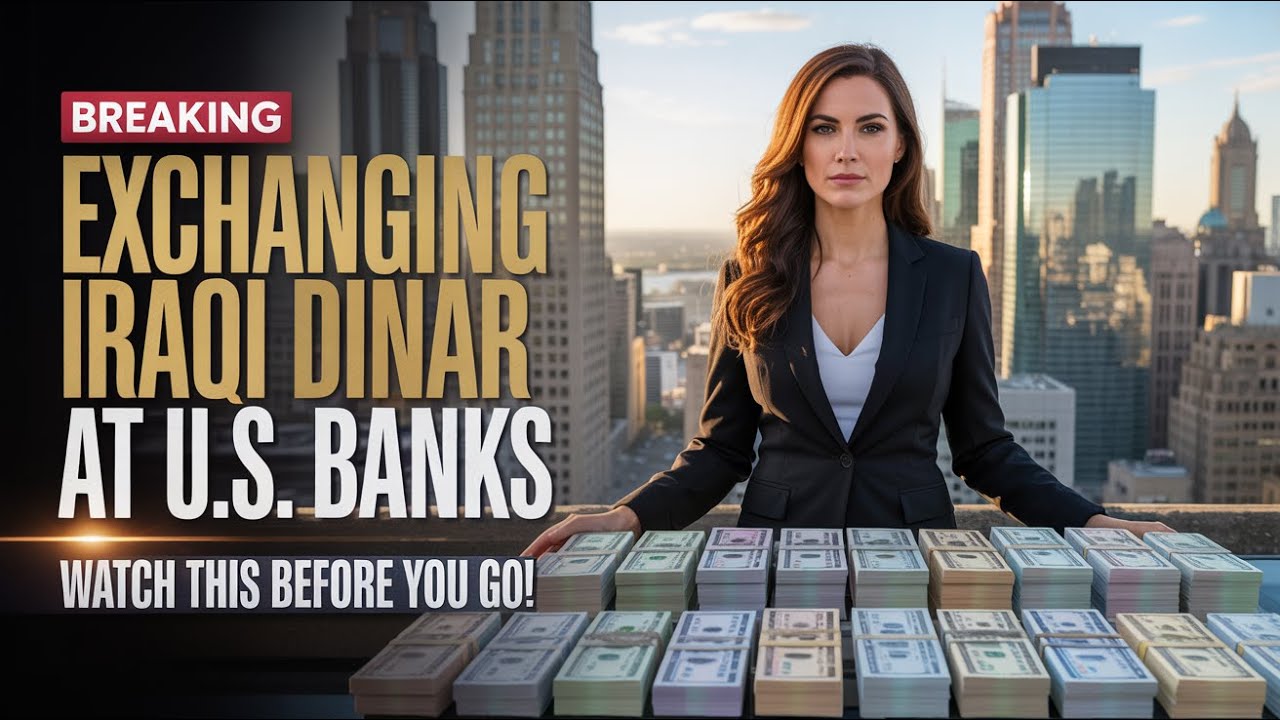 💸 Step-by-Step_ Exchanging Iraqi Dinar at U.S. Banks 💰 Watch This ...