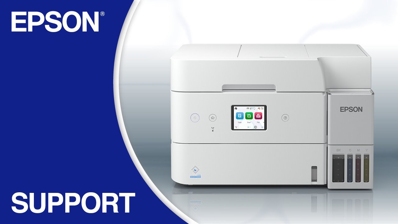 Epson EcoTank ET-4958 | Connecting Your Printer to a Wireless Network ...