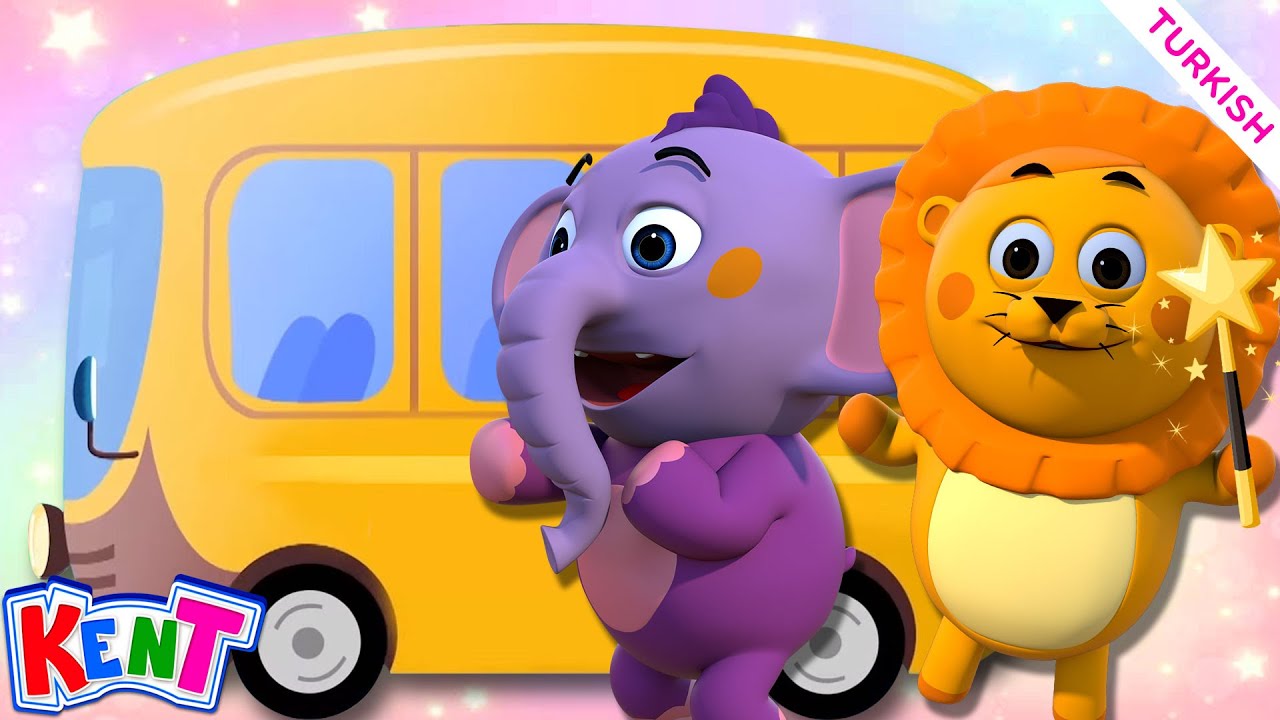 Kent ve Luke ile Araçları Öğrenin | Çocuklar Videoları | Sevimli Fil ...