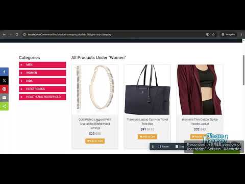 Build a Complete eCommerce Website | PHP, Laravel, Bootstrap & MySQL - YouTube