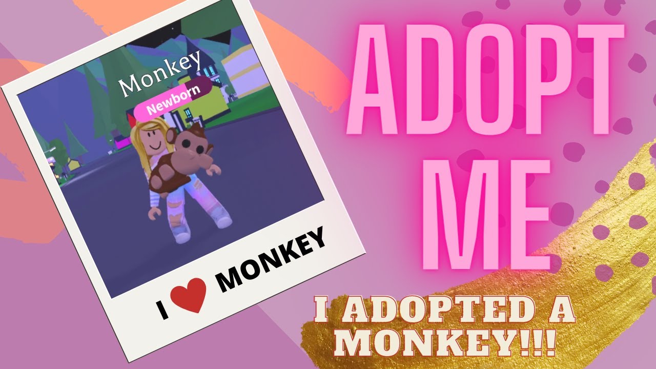 Adopt Me | I Adopted A Monkey | Royal Eggs | How To Play Adopt Me ...