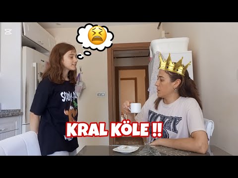 24 SAAT ANNEMİN KÖLESİ OLDUM(KRAL KÖLE)