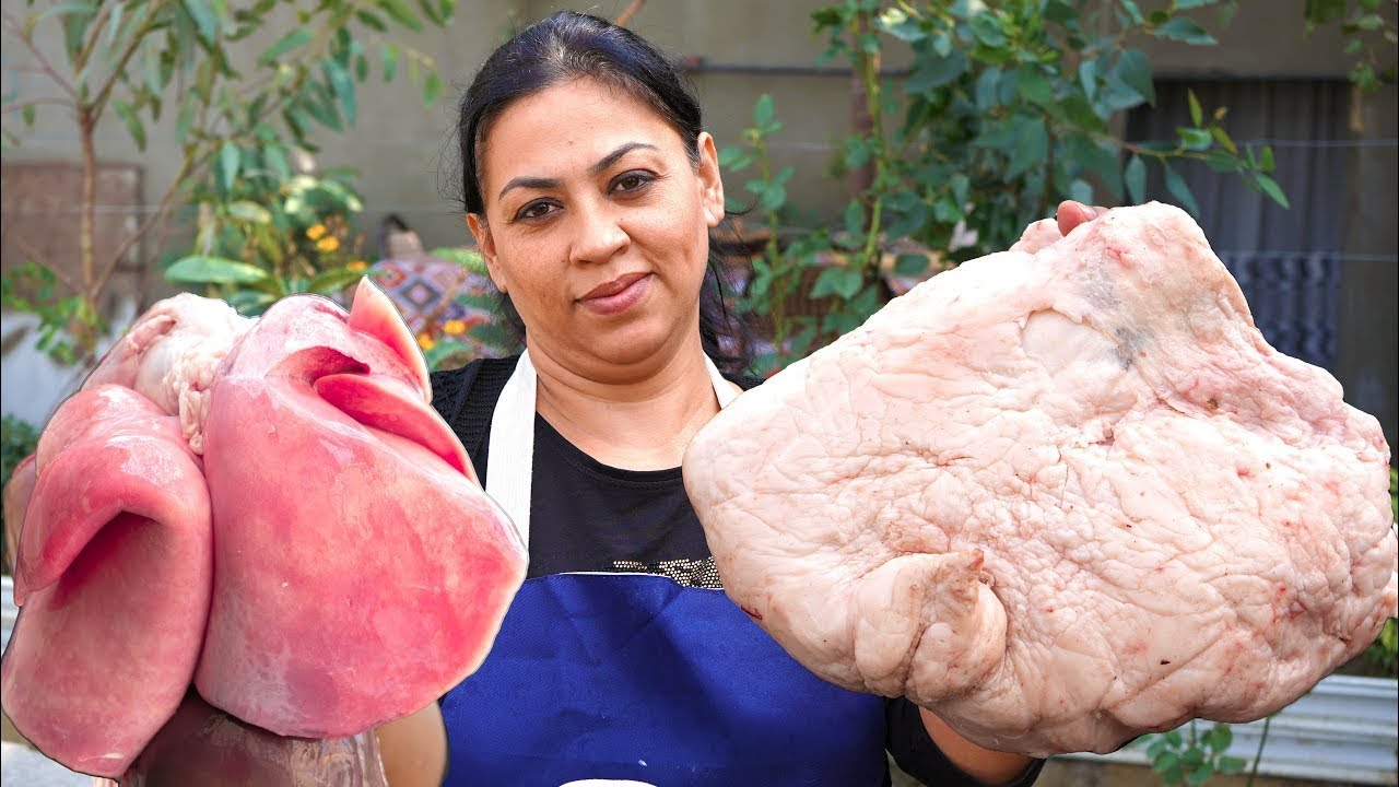 A Delicious Dinner of Lamb Fat and Liver! Melting Natural Lamb Fat ...