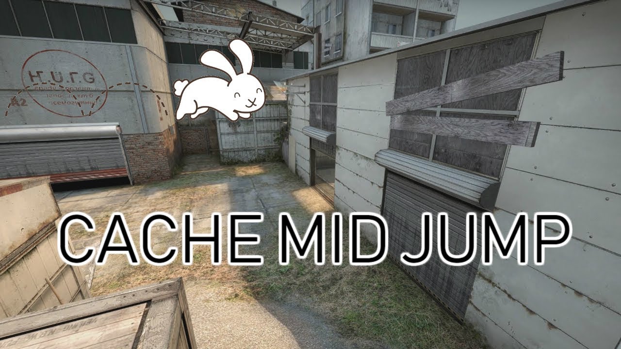 How To Jump From Mid To Boost on Cache - CS:GO - YouTube