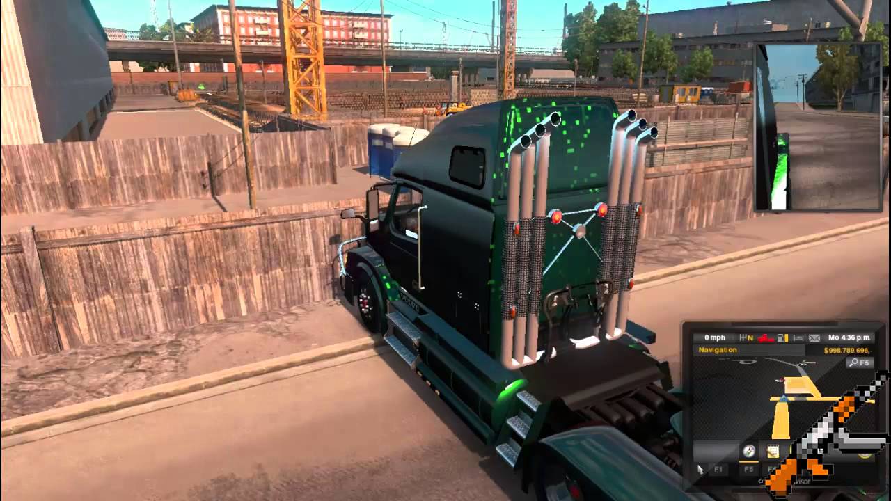 American Truck Simulator [HD] Airhorn Mod - YouTube