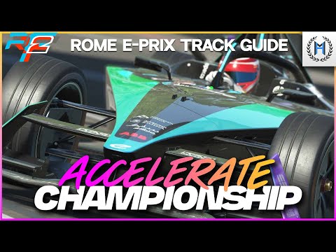 Formula E Accelerate Championship on rFactor 2 - Rome E-Prix Track Guide