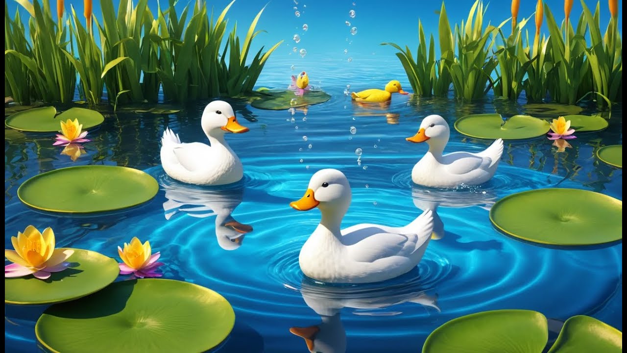 Ducks Go Quack and Fish Go Swish | Fun Animal Sounds Song for Kids ...