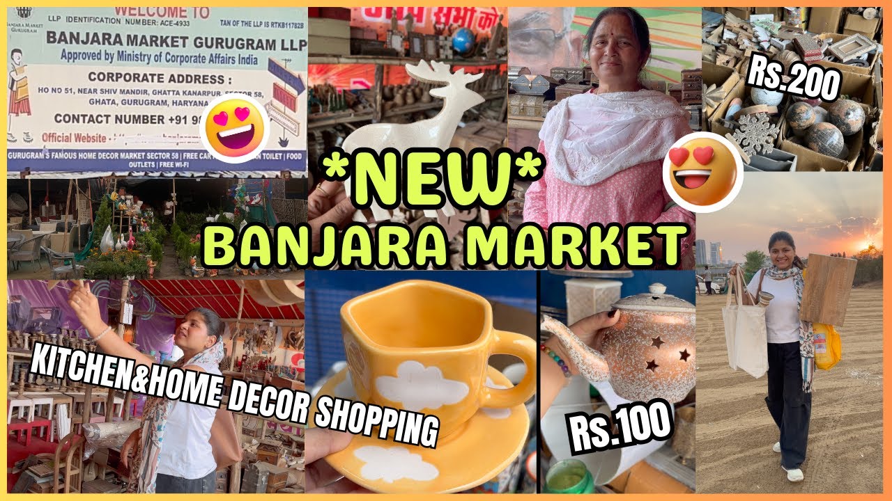 Banjara Market *NEW* Kitchen / Home Decor at ₹100 Only CHEAPEST HAUL ...