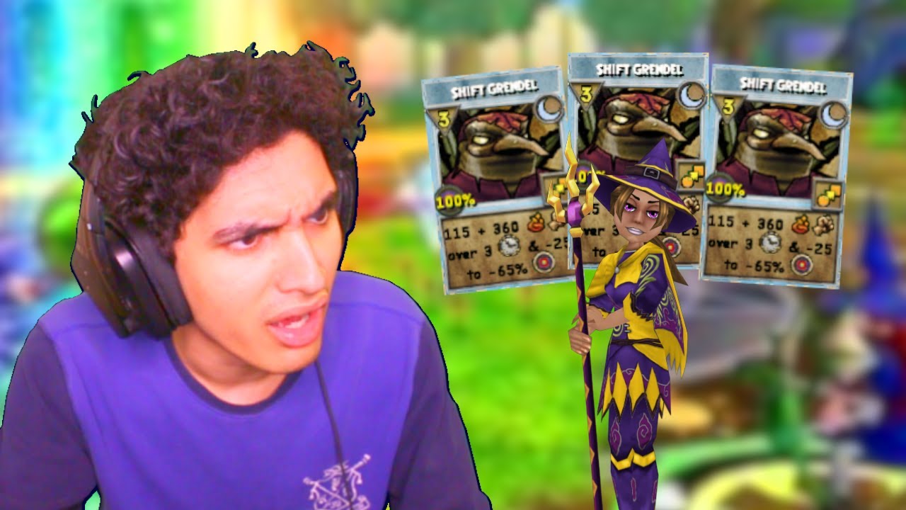 Wizard101 Cosmic (140) Life PvP: Shift Grendel SPAMMER?! - YouTube