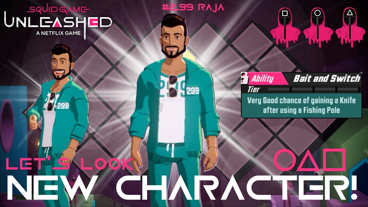 *NEW* CHARACTER has been REVEALED! (#299 RAJA) | Squid Game: Unleashed ...