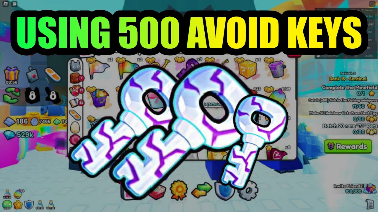 Using 500 Void keys! BIG Chance for a Huge? *F2P/P2W HUGE* In Pet ...