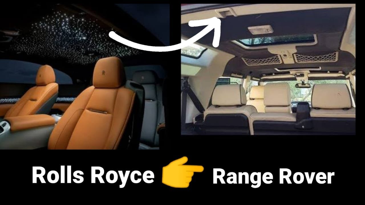 Range Rover with Rolls Royce Star roof STARGAZER - YouTube