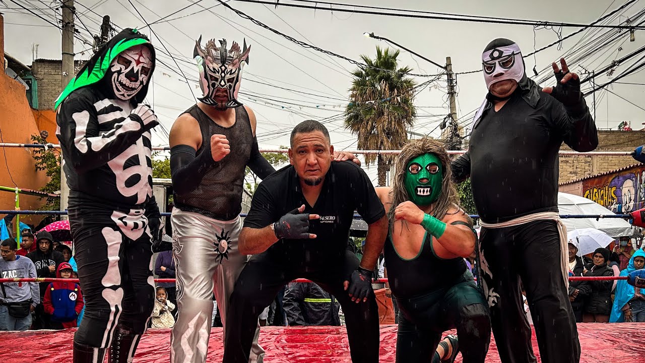 La Parkita, Mini Oriental vs Pentagoncito, Espectrito - Lucha Libre ...