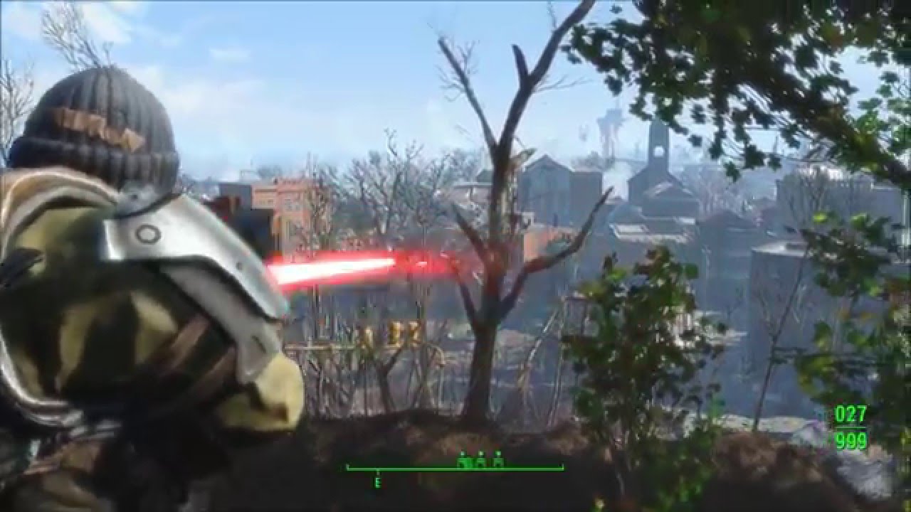 Fallout 4 mod Laser Bolt FX (lasers redone) - YouTube