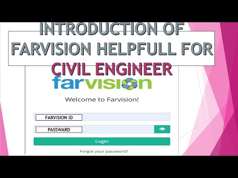 FARVISION ERP SOFTWARE HELP FULL FOR CIVIL Engineer (BILLING Engineer ...