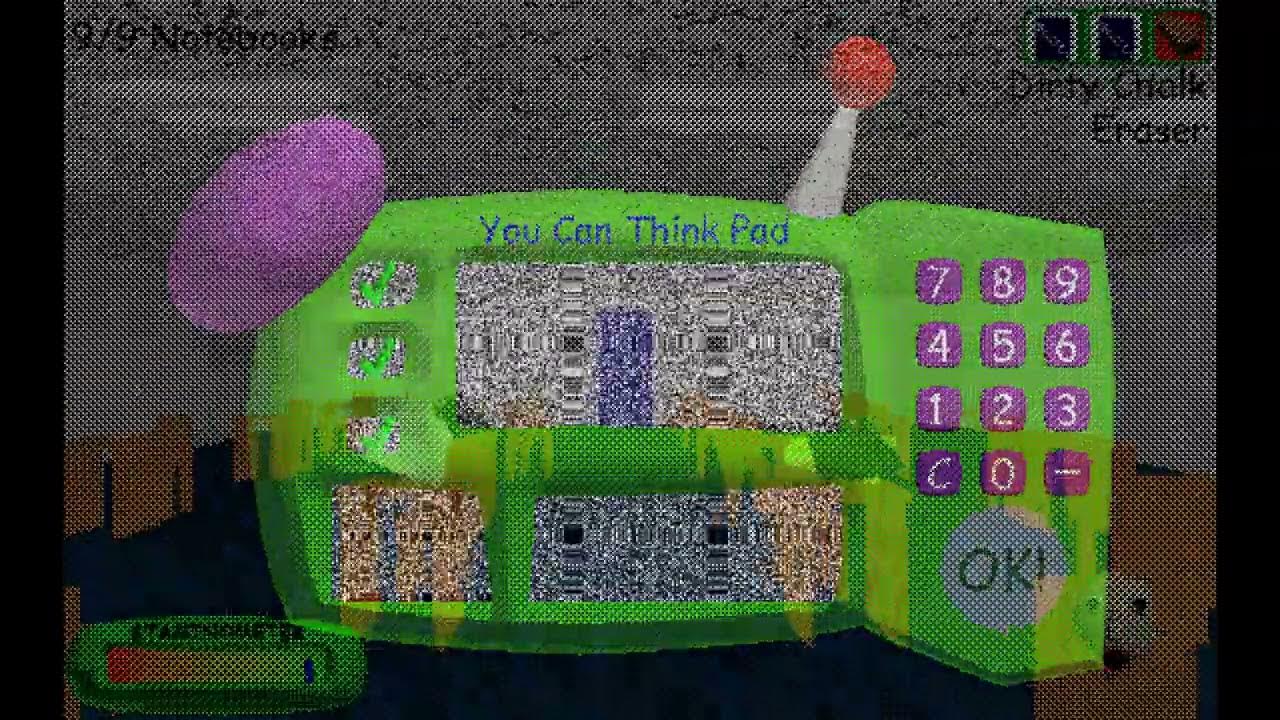 Baldi's Basics Classic Remastered | Null Style | Hard Mode - YouTube