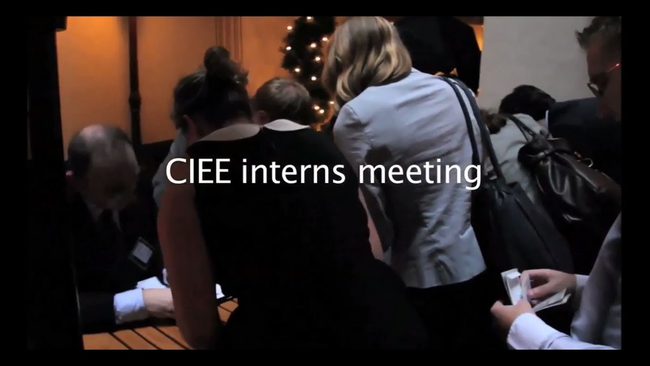 CIEE J-1 Professional Exchange Programs - Interns Meeting - YouTube