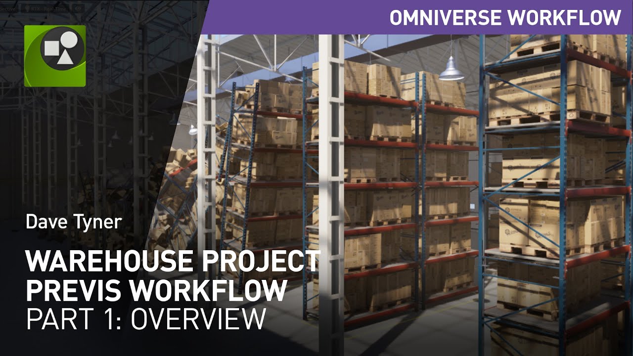 Warehouse Project Previz Workflow: Part 1: Overview - YouTube