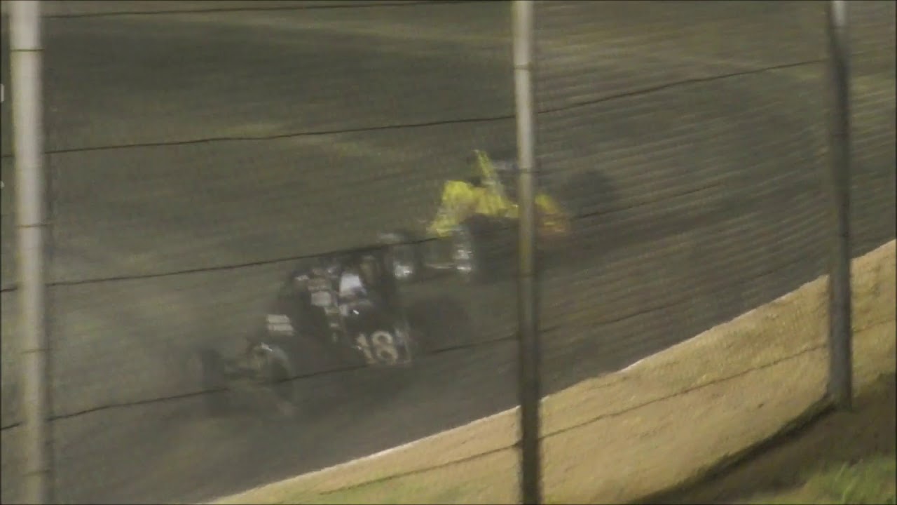 BOSS Non-Wing Sprint Car Feature from Atomic Speedway, April 13th, 2019 ...