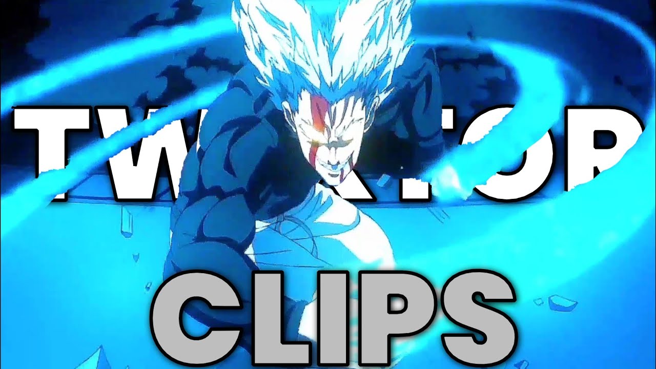 Garou Twixtor 4K CC And No CC [One Punch Man] - YouTube
