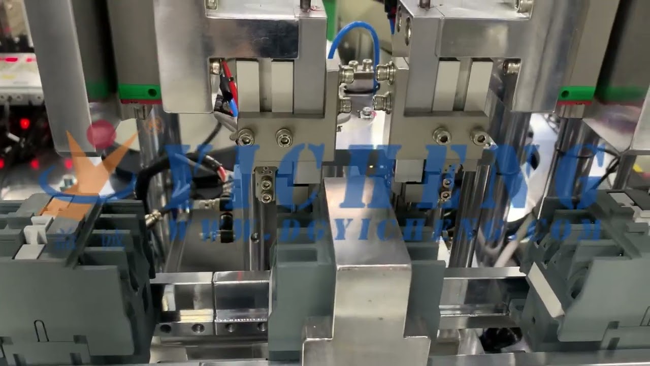 AC Contactors Automatic Assembly Machine - YouTube