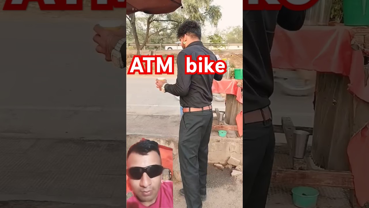 ATM bike #viralvideo technology #viralvideo short#bikelover #funny ...