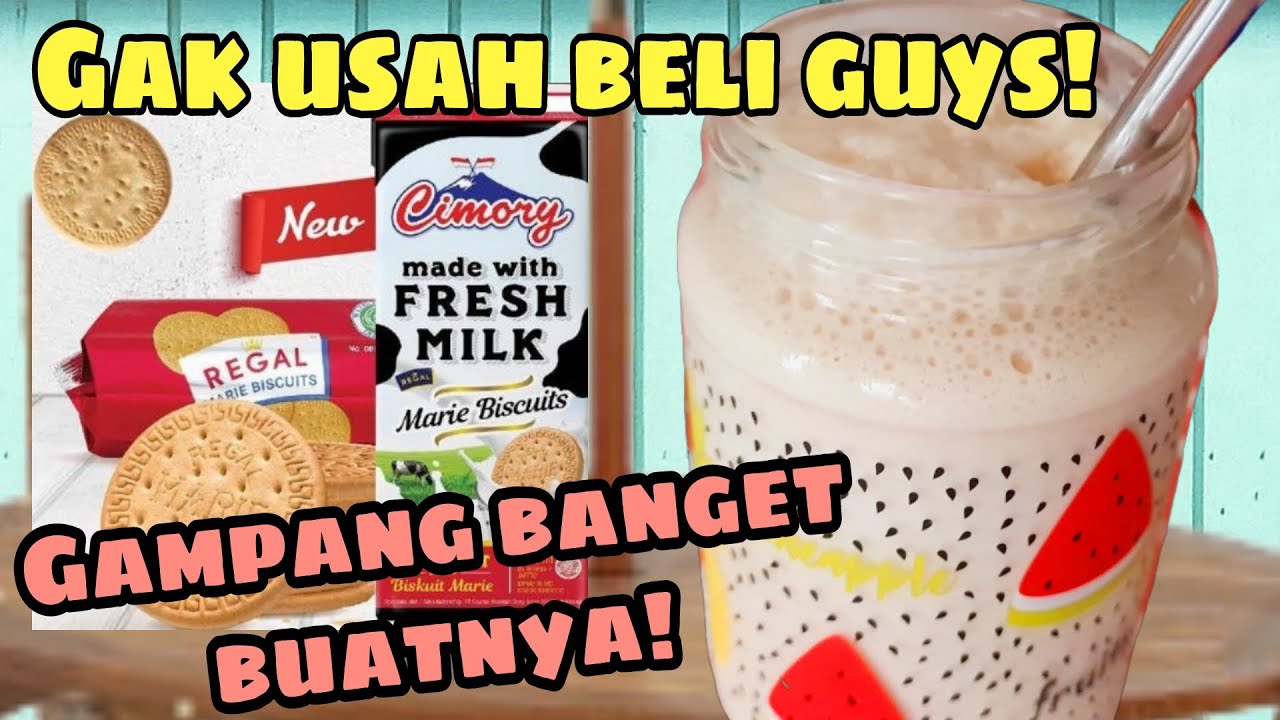 SUSU MARIE REGAL | HOMEMADE MARIE REGAL MILKSHAKE IN TURKEY - YouTube