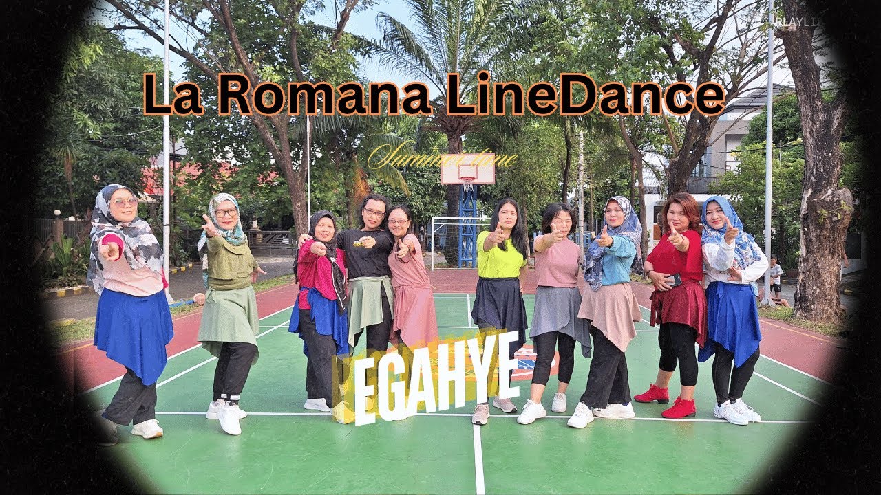 La Romana (Luis Fonsi) - Line Dance|| Choreo :Monica Choi, Rosa Lee ...
