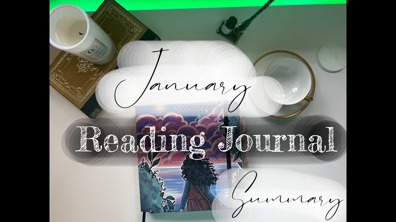 January Reading Journal Flip through | Lets talk books read & spreads ...